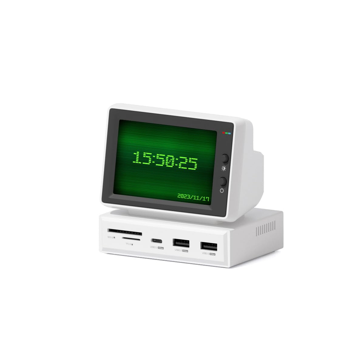 3.5inch IPS USB Mini Screen with USB C Hub, USB-C&HDMI Monitor AIDA64 ...