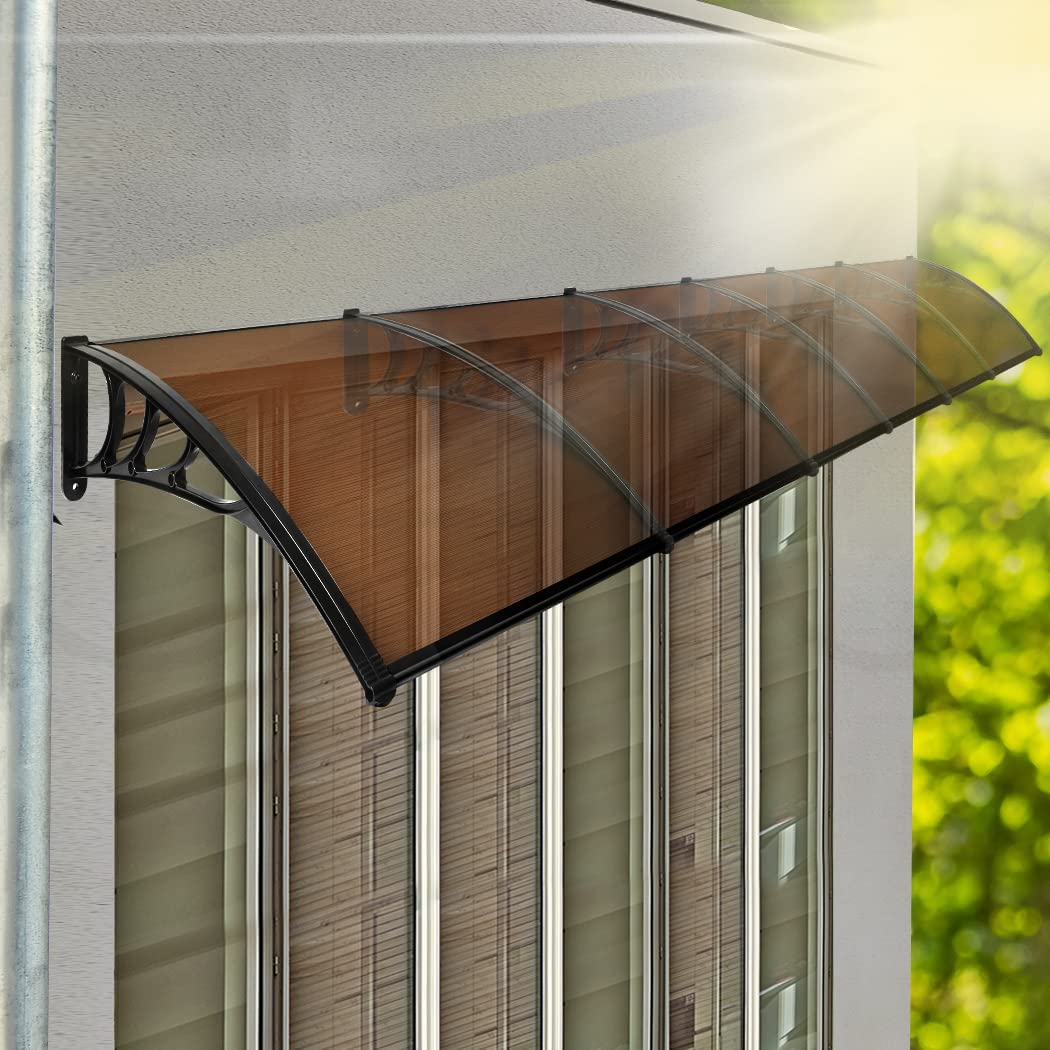 Window Door Awning Canopy Outdoor Patio Sun Shield Rain Cover 1M X 6M ...