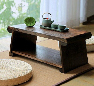 Solid Wood Tatami Small Table Tea Table Computer Desk Japanese Househo ...