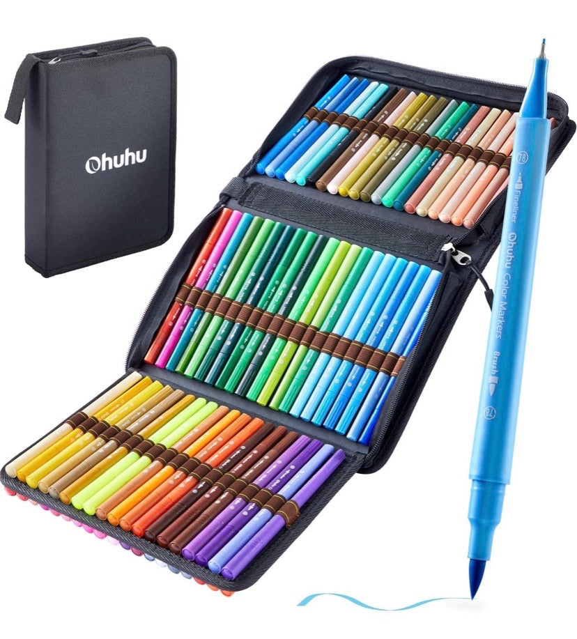 80 Colors Art Markers Set – Easy Bargains